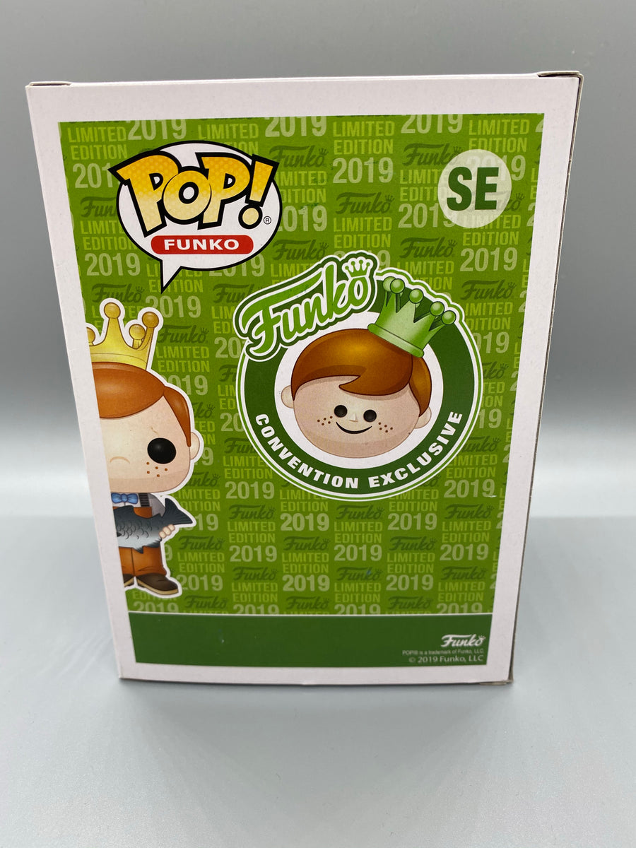 Freddy Funko with Fish Pop – Lair of Geek